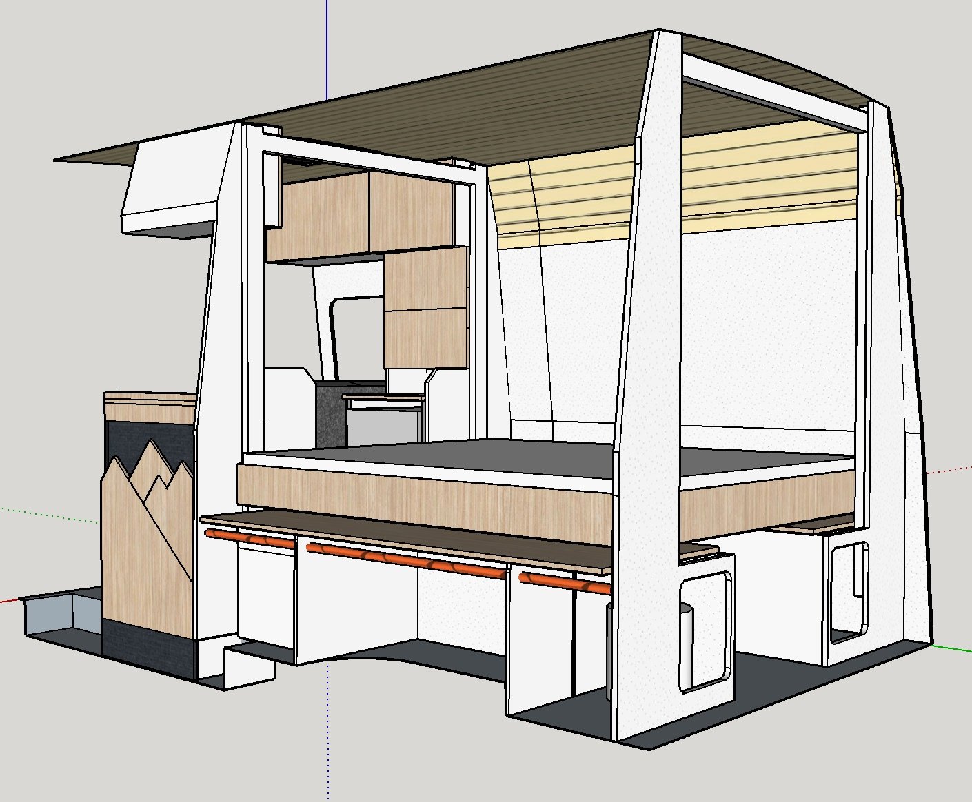 The Benzson - Complete van layout design file - Payhip