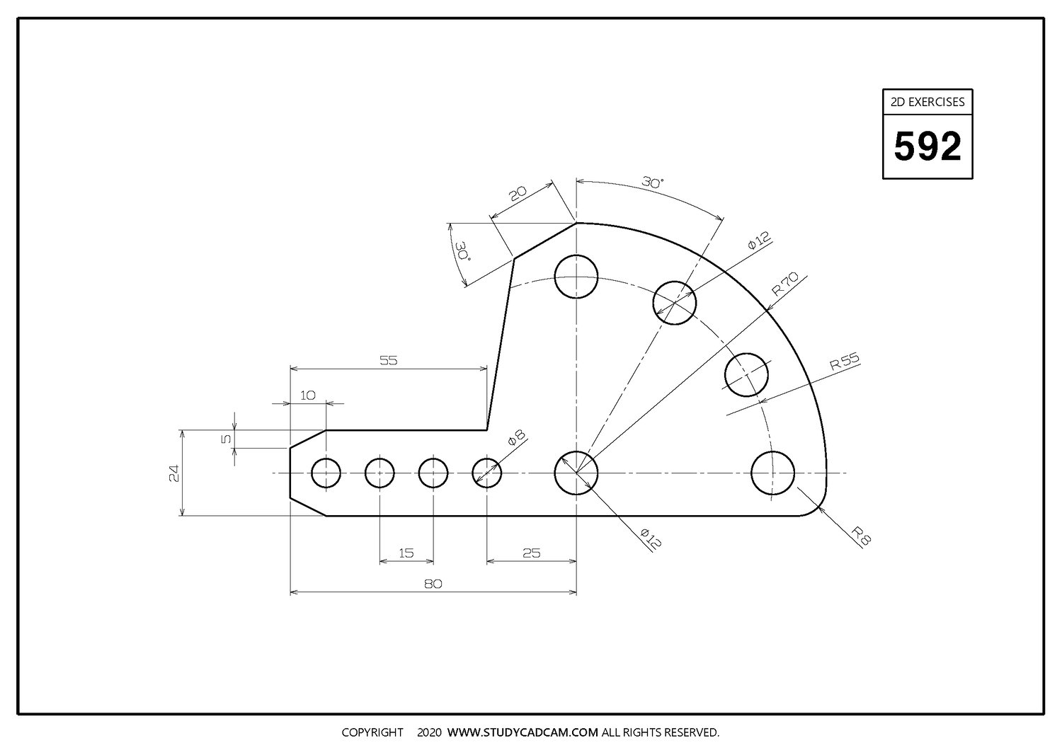 STUDYCADCAM 2D CAD EXERCISES 592 (PDF) - Payhip