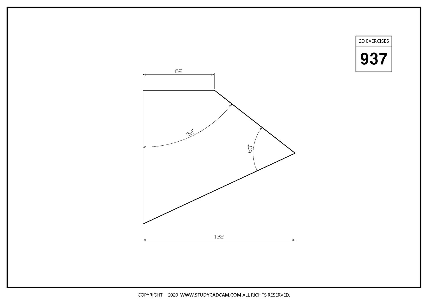 STUDYCADCAM 2D CAD EXERCISES 937 (PDF) - Payhip