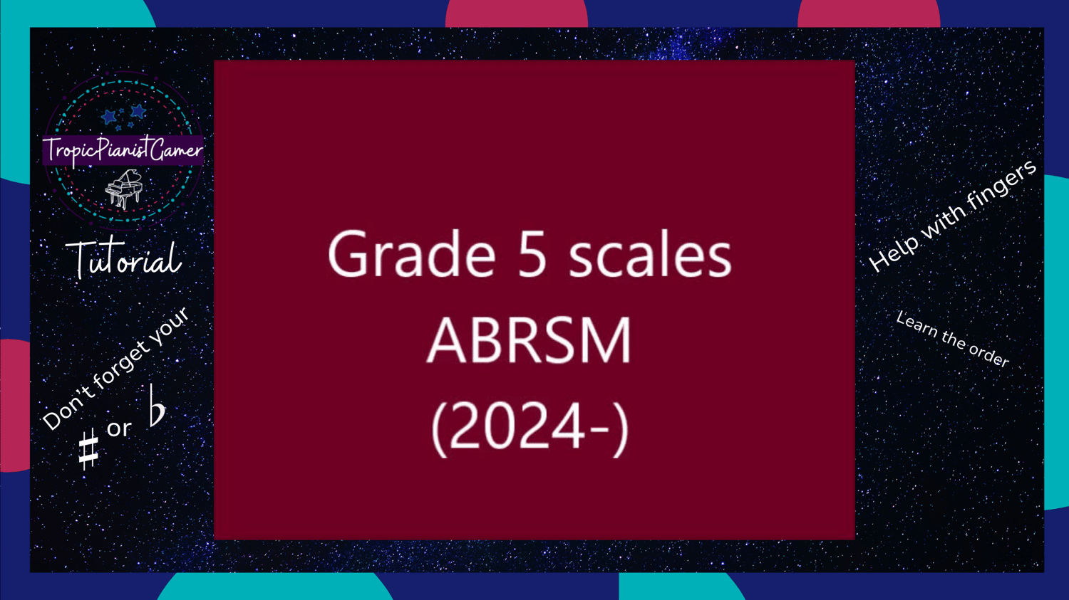 Grade 5 Scales for ABRSM (2024-) - Payhip