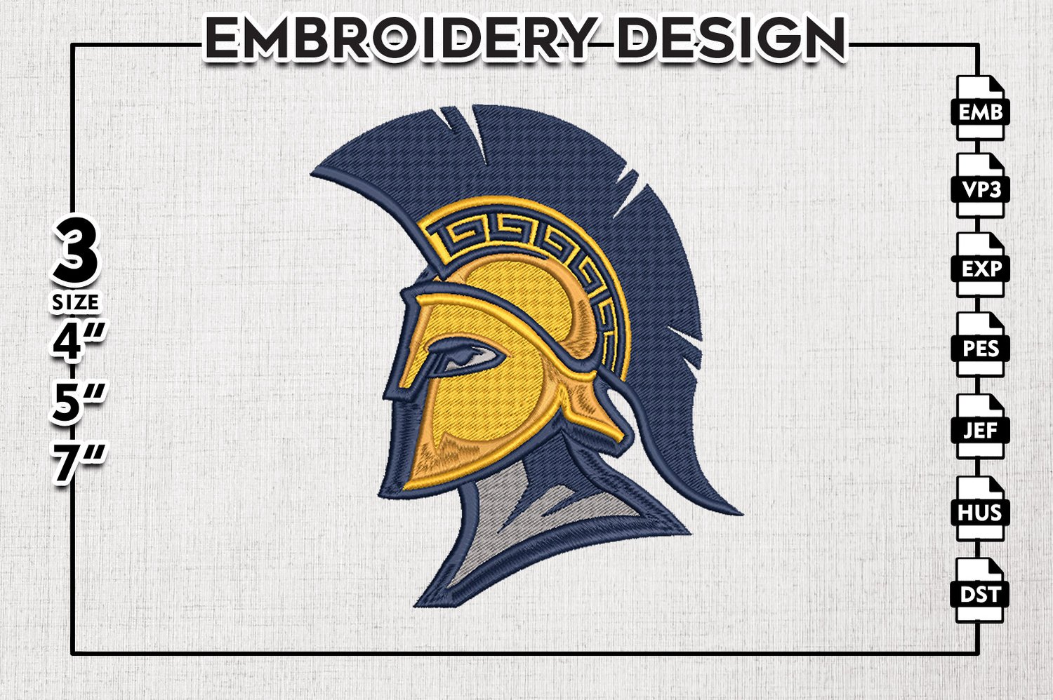 UNC Greensboro Spartans Ncaa Mascot Logo Embroidery, NCAA UNC ...