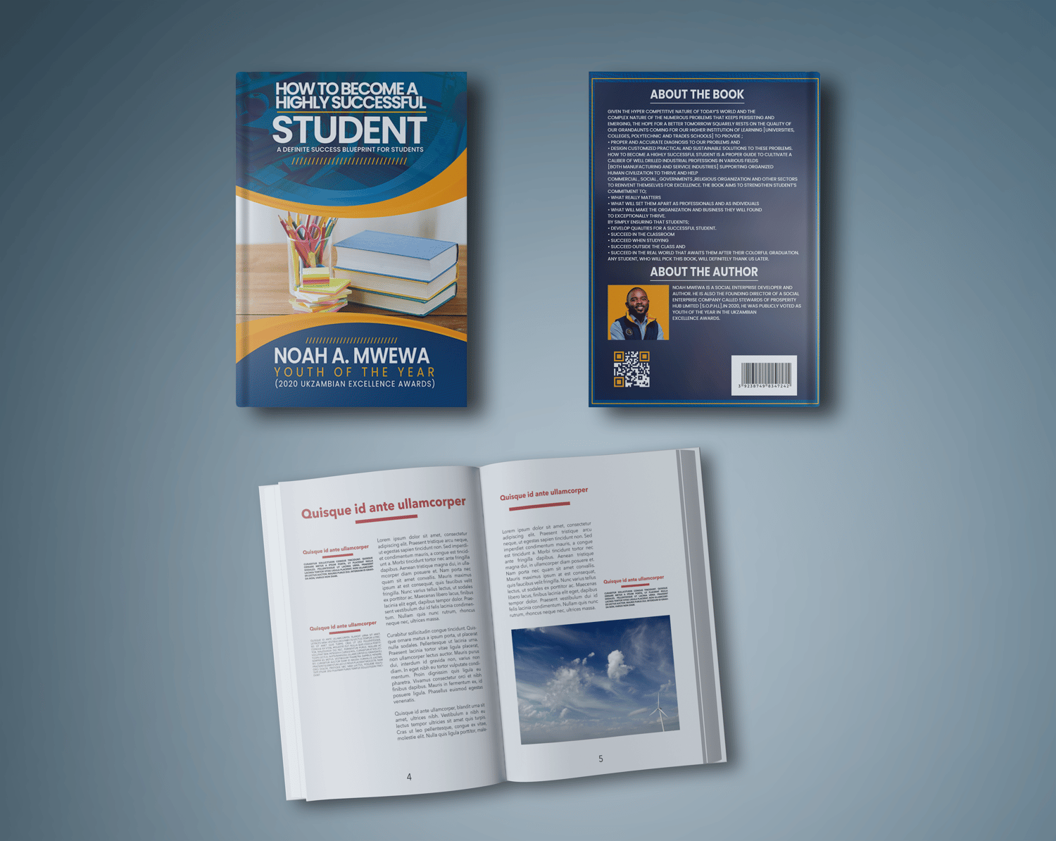 How To Become A Successful Student Book Cover Template - Payhip