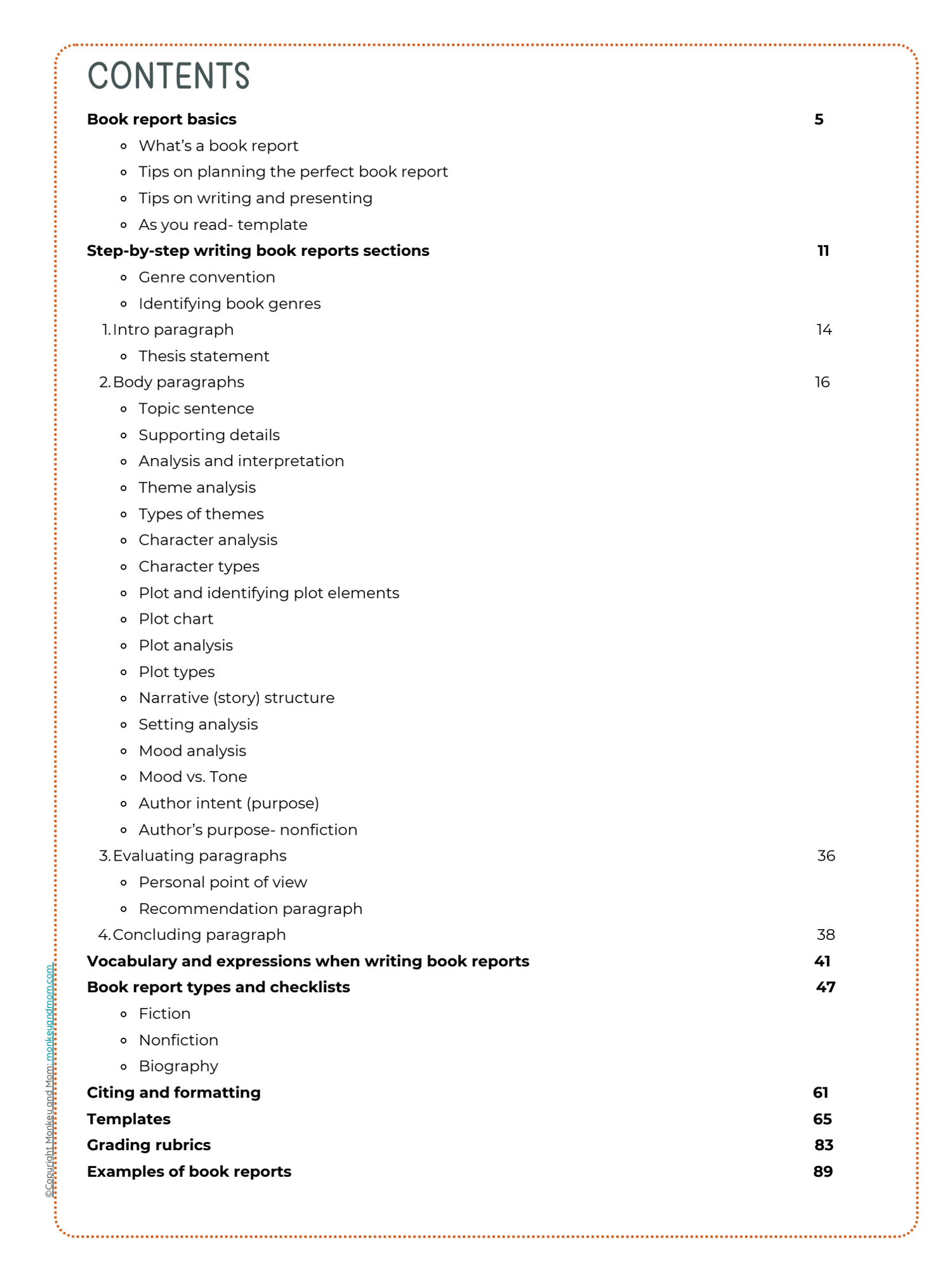 The Ultimate Book Report Template PDF and Master Guide