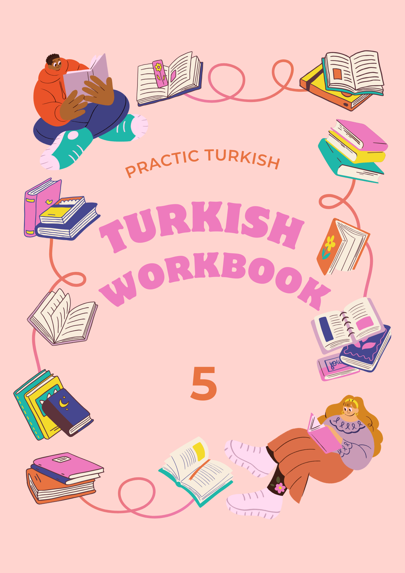 Printable Turkish practicing quizzes workbook 5