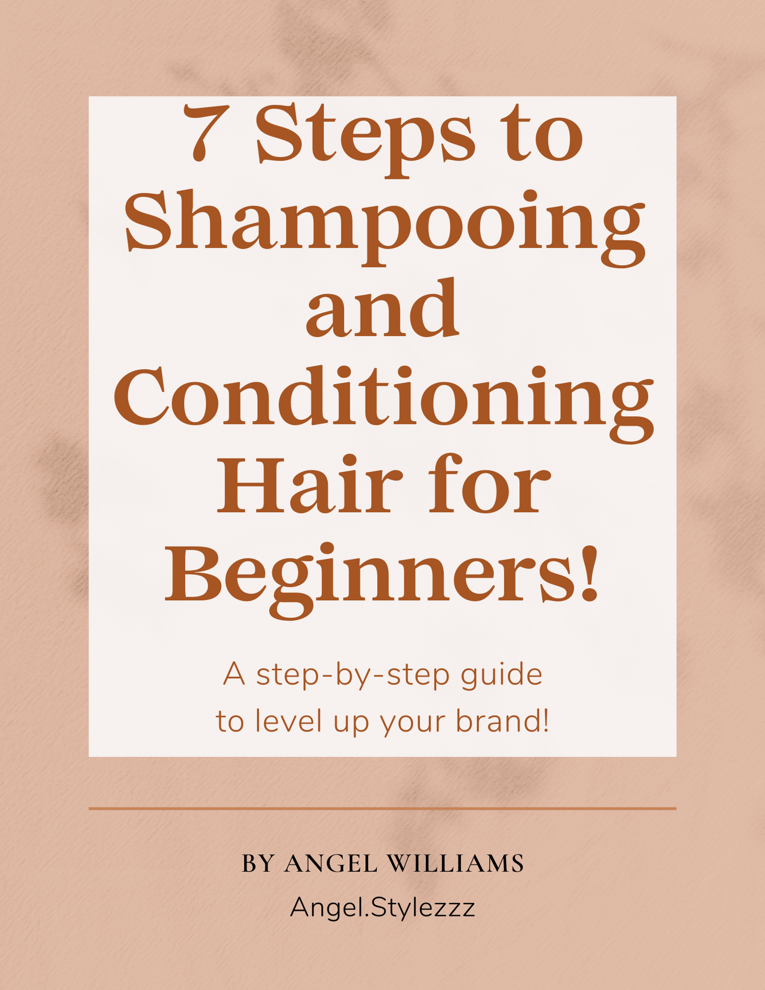 7 Steps to Shampooing and Conditioning Hair for Beginners - Payhip