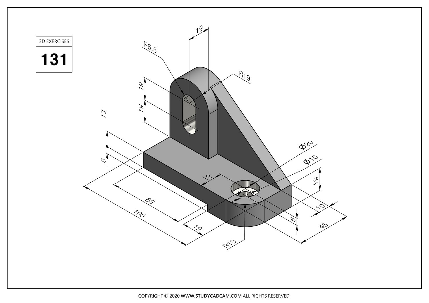 STUDYCADCAM 3D MODELING EXERCISES 131 (PDF) - Payhip