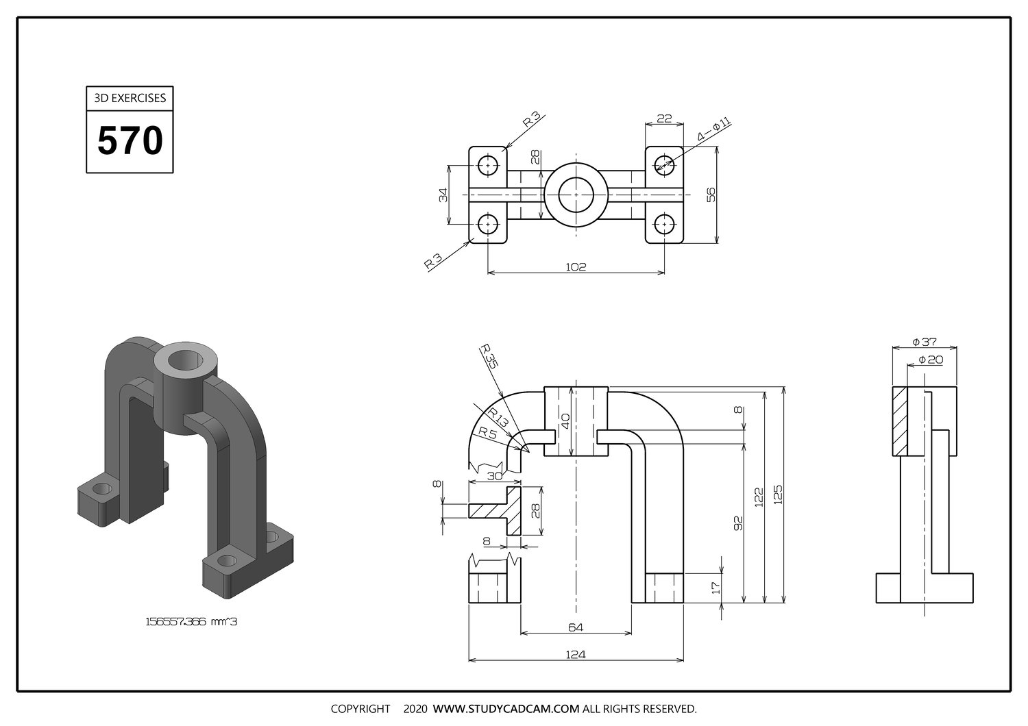 STUDYCADCAM 3D MODELING EXERCISES 570 (PDF) - Payhip