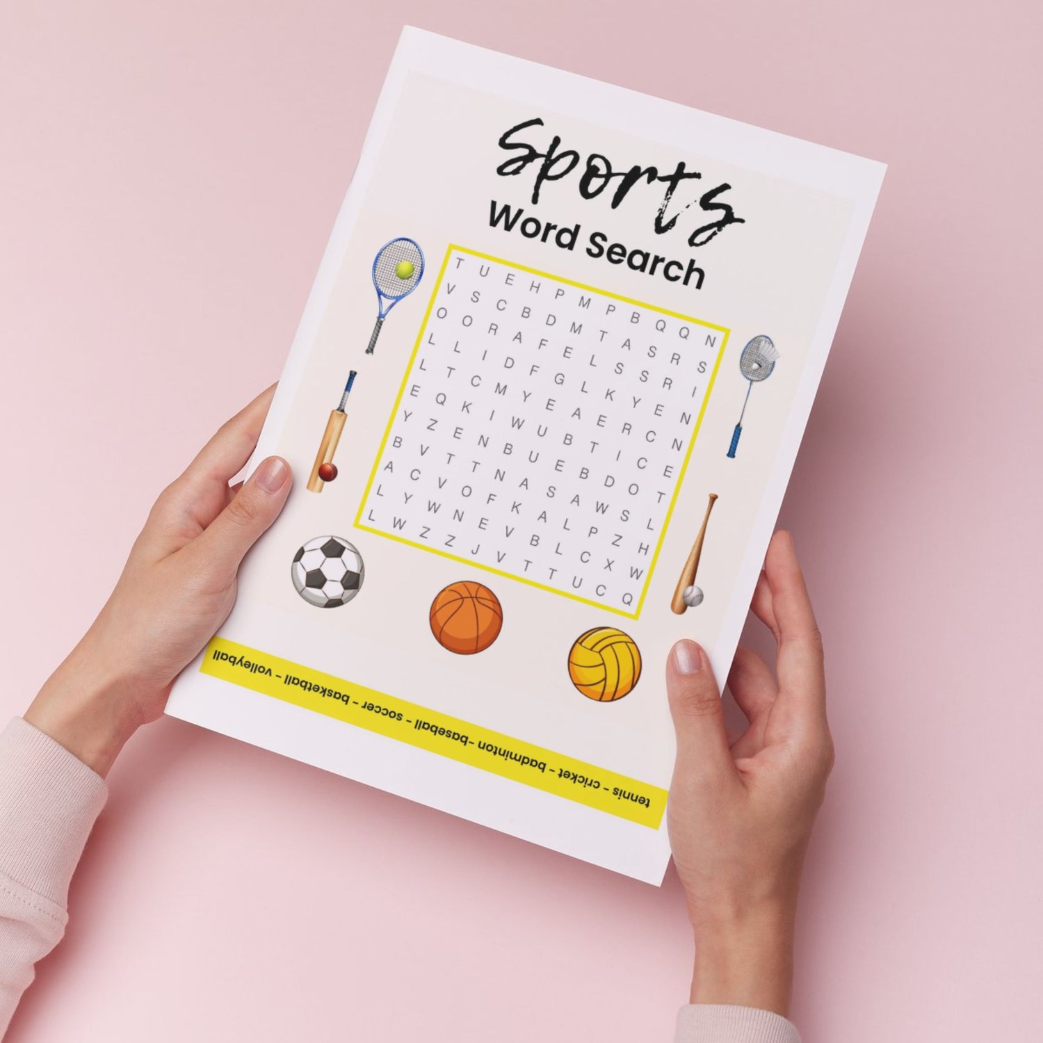 3 Sports Word Searches - Payhip