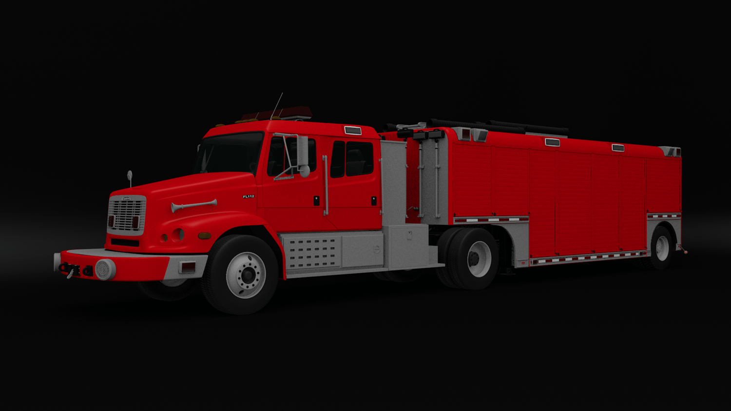 LACoFD Styled Hackney USAR truck