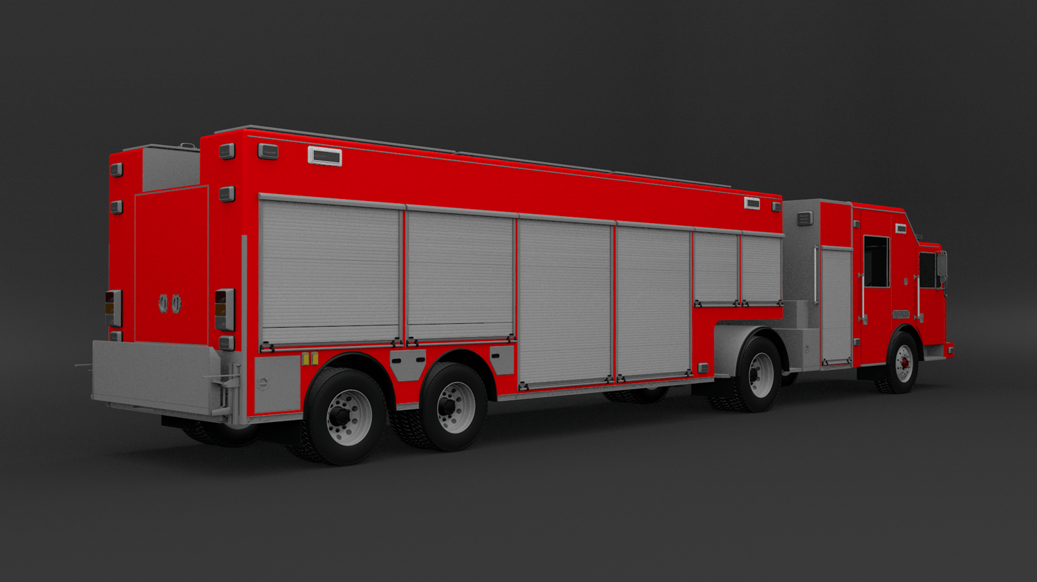 LACoFD Styled KME USAR truck