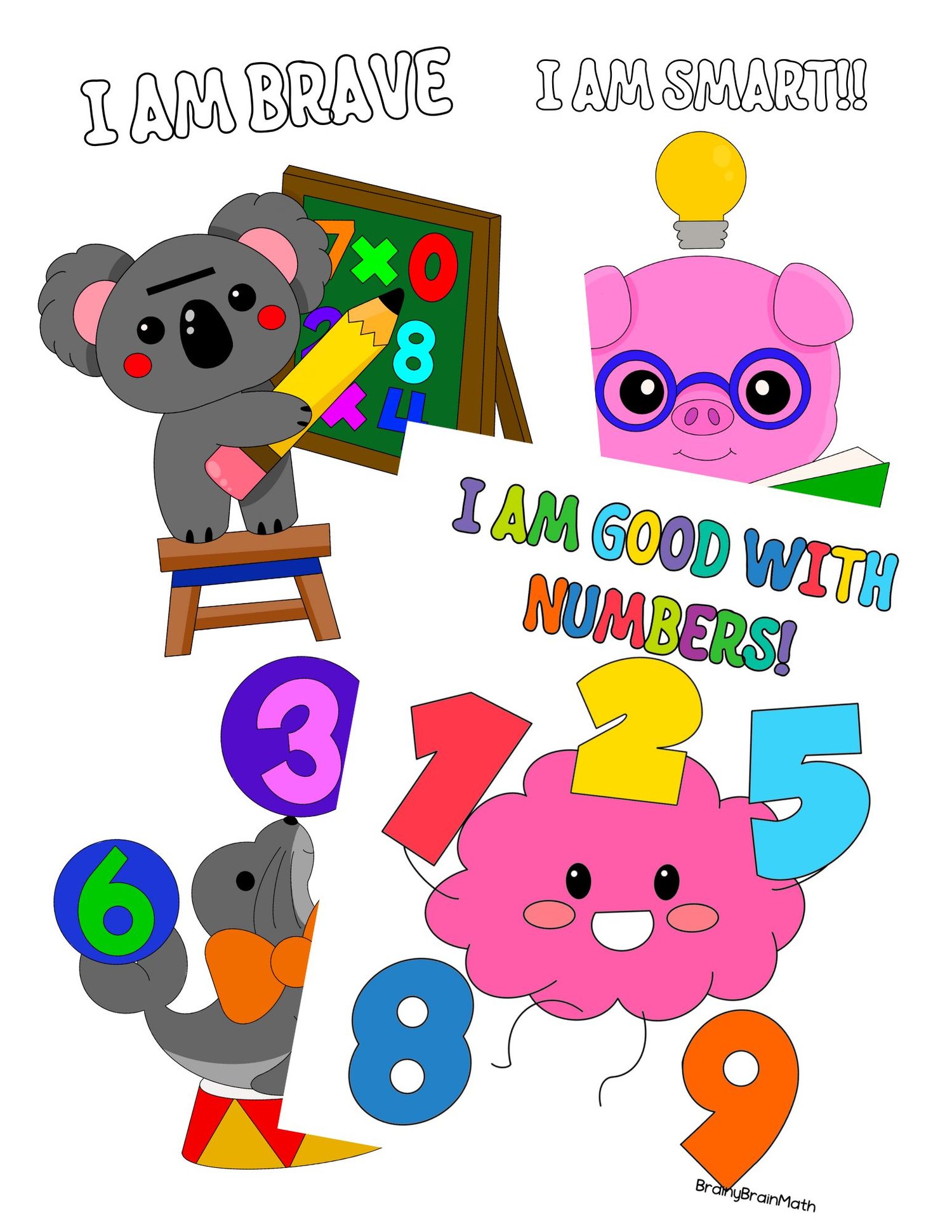 Math Affirmation Freebie - Payhip