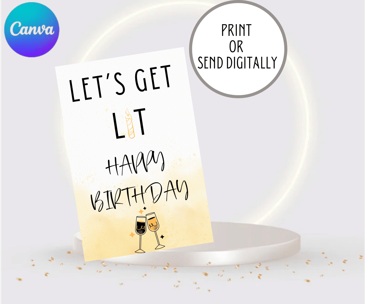 Lit Birthday Card - Payhip