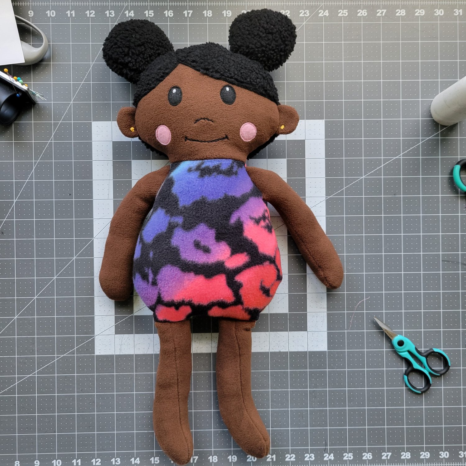 Large Rag Doll Beginner Sewing Pattern, Fully Illustrated Step-by-Step ...