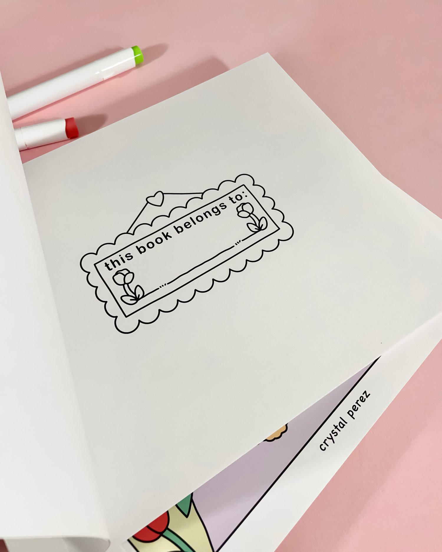 Pom Pom & Friends Coloring Book Volume 1 (PRE-ORDER 1 WEEK)