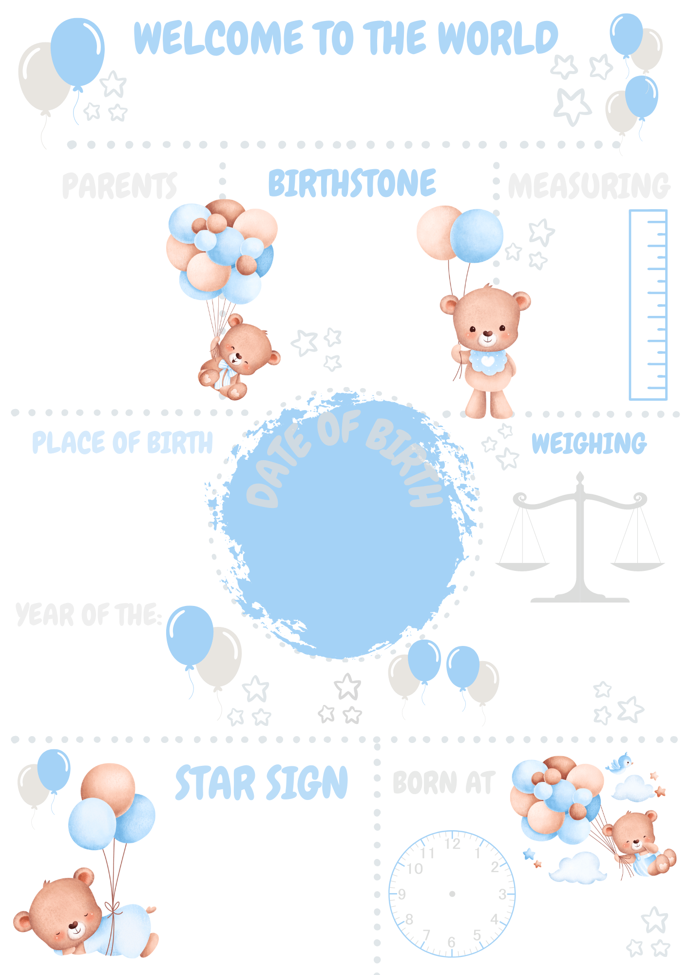 DIGITAL - BIRTH ARRIVAL BOARDS - Payhip