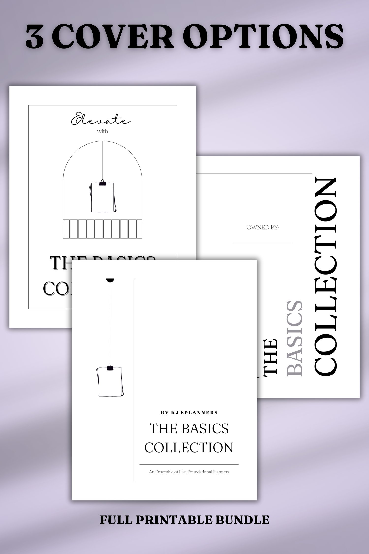 The Basics Collection | Full Planner Bundle | Printables - Payhip
