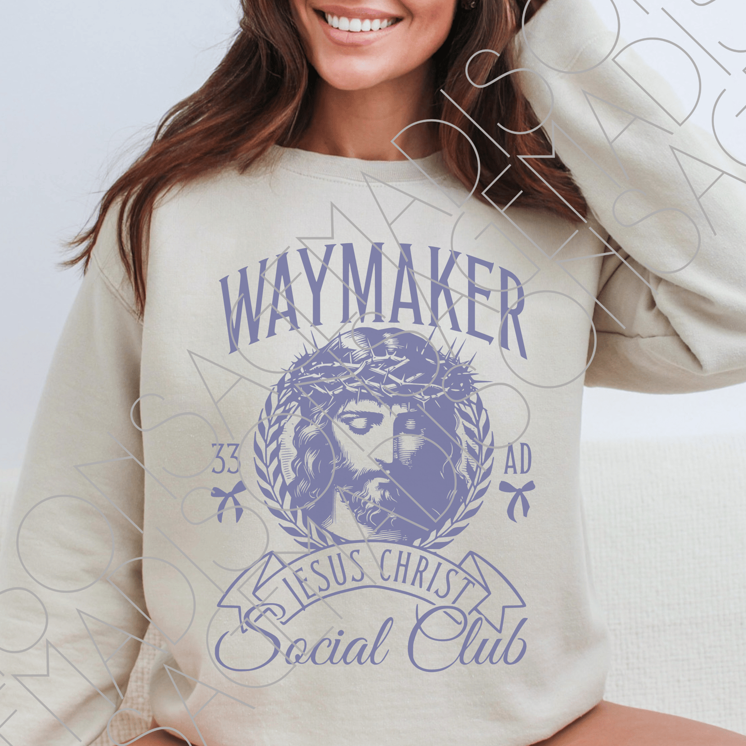 Waymaker Svg Aesthetic Christianity Retro Jesus Sublimation, Jesus ...