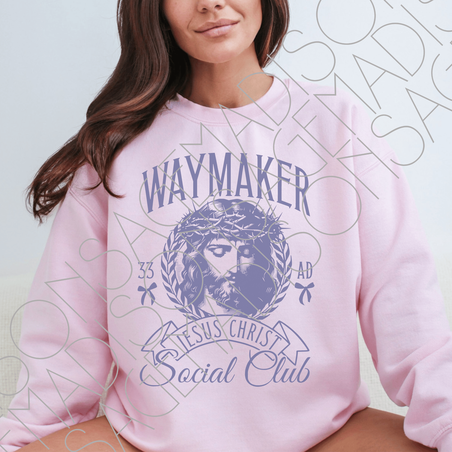 Waymaker Svg Aesthetic Christianity Retro Jesus Sublimation, Jesus ...