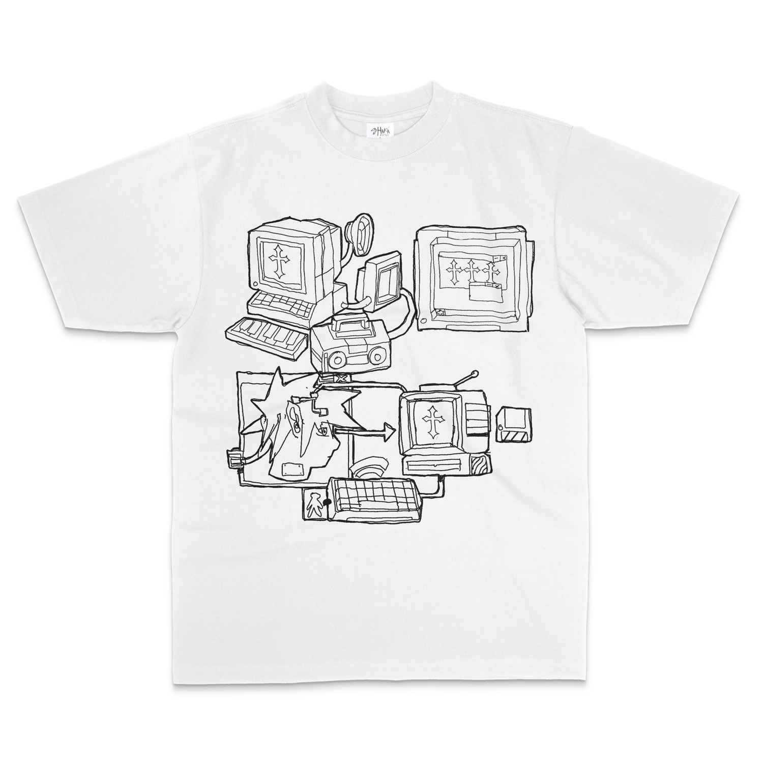 IT SUPPORT T-SHIRT (WHITE) - Payhip