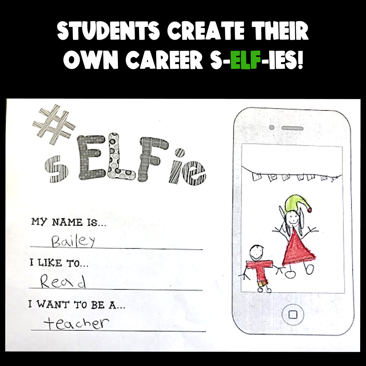 How Santa Got His Job SEL Christmas Career Interest Elf Job Exploration ...