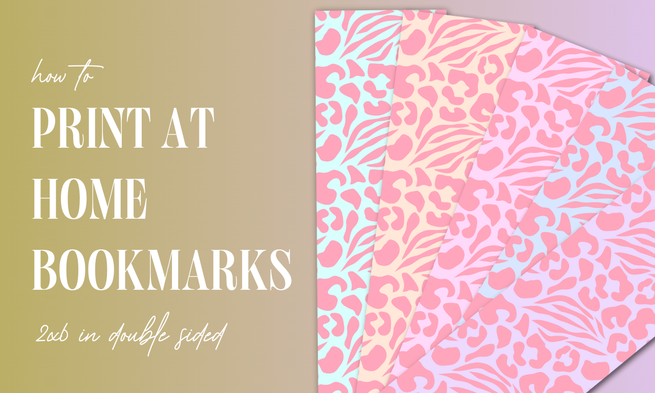 How To Print PDF Bookmarks At Home - Herczeg Timea
