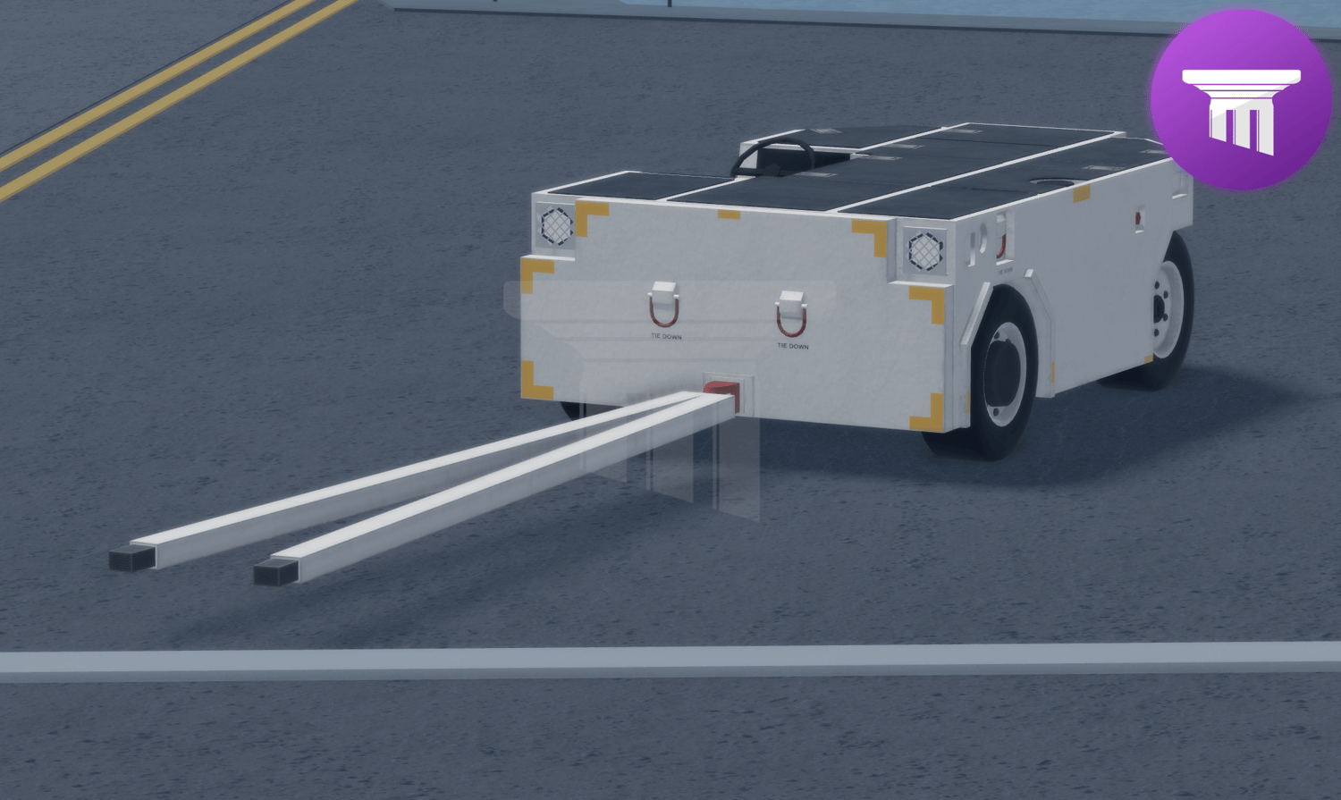 Shipboard Tow Tractor