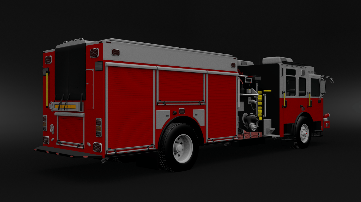 Pierce Enforcer Top Mount Pumper (Sabre grill)
