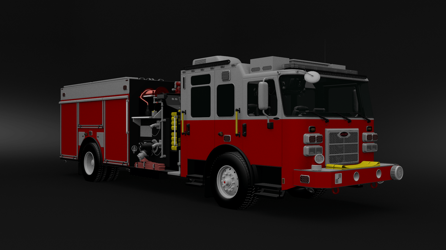 Pierce Enforcer Top Mount Pumper (Sabre grill)