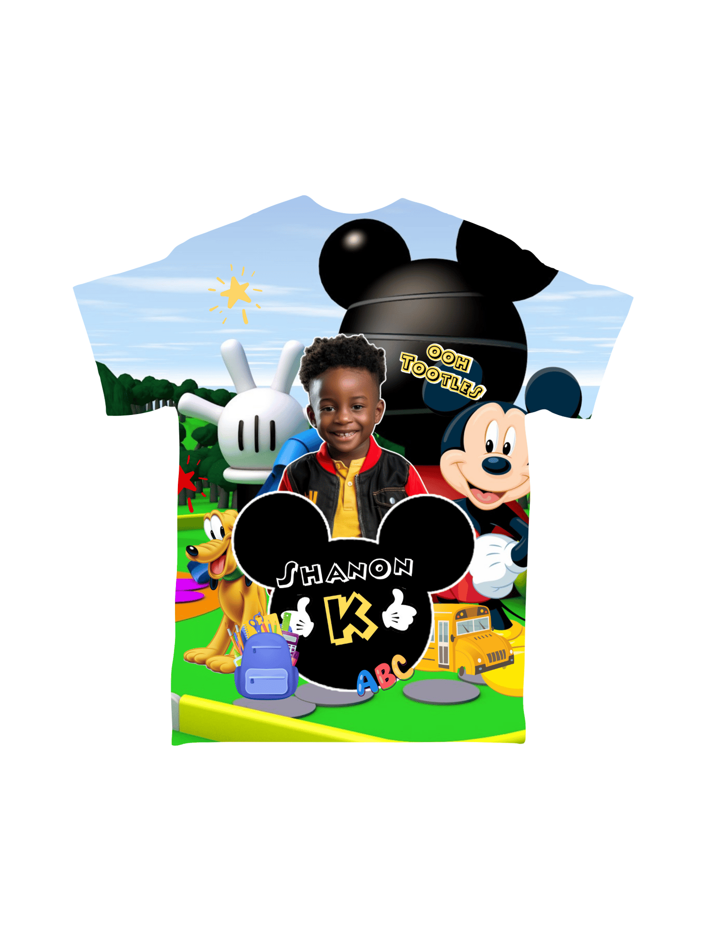 Mickey Mouse Back-to-School Editable Template - Payhip