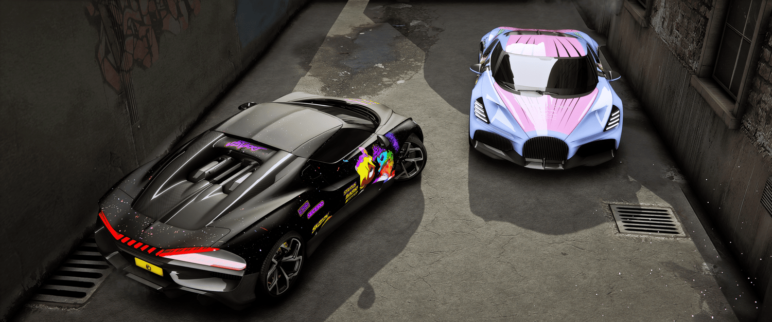 Bugatti Mistral on roof - Payhip