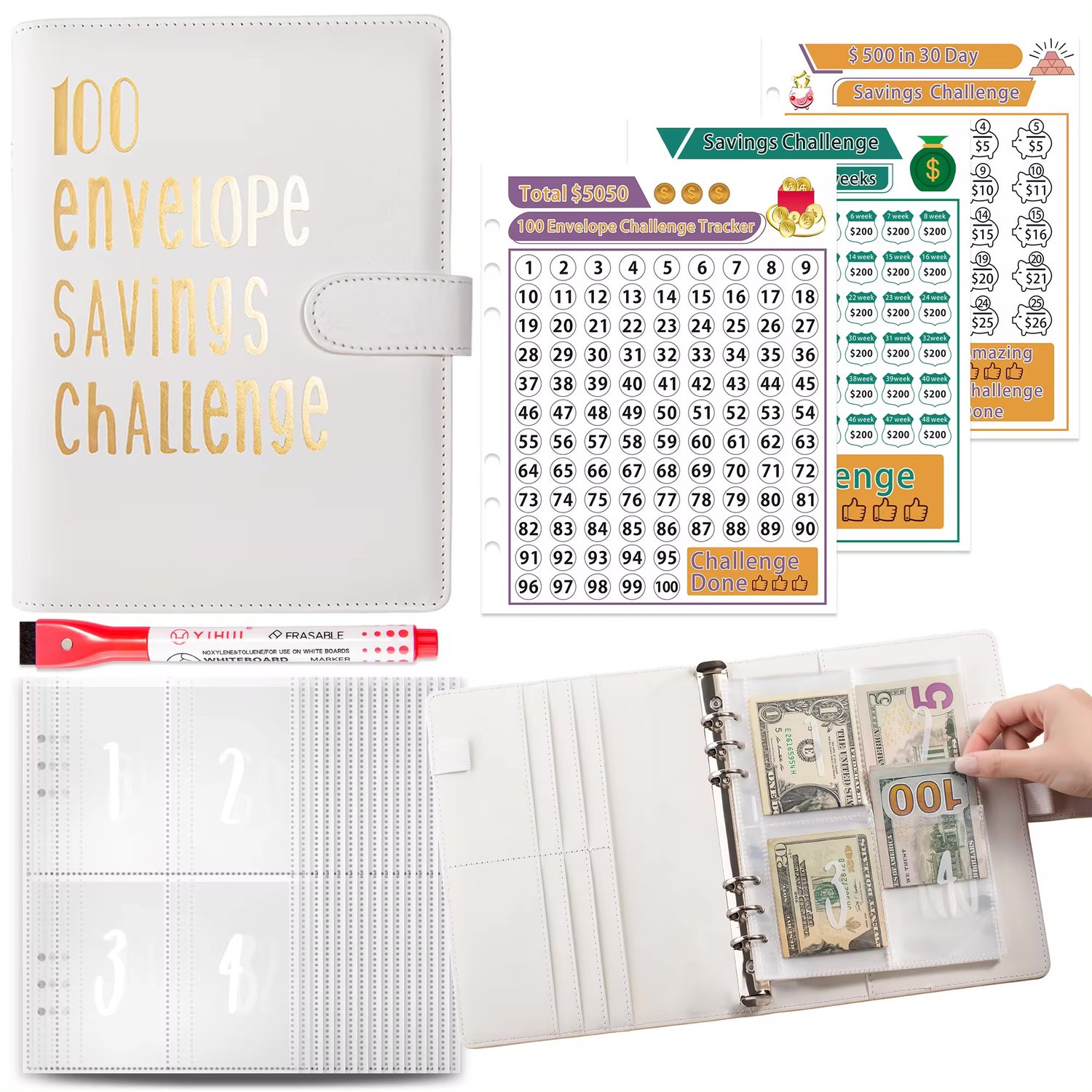 100 Envelope Binder - Payhip
