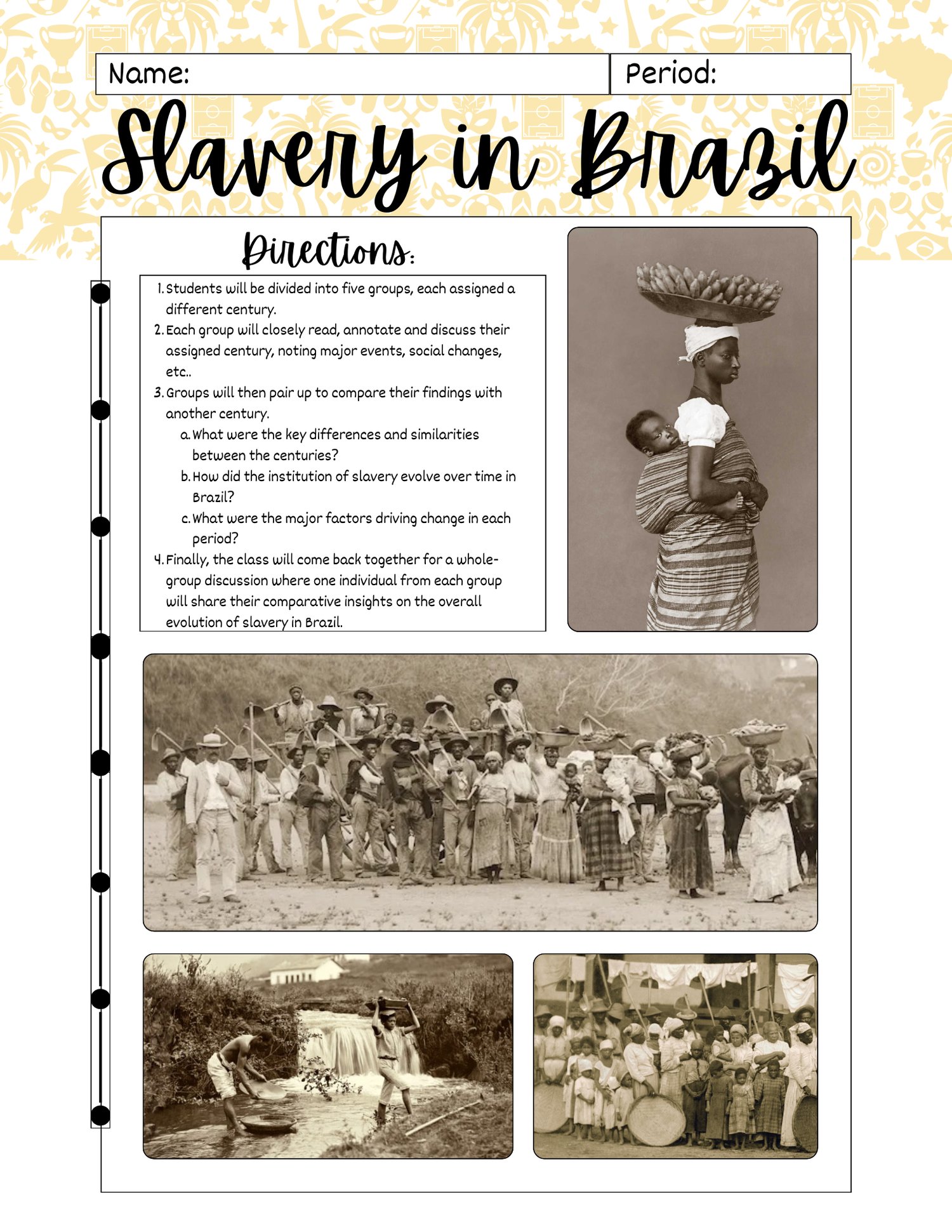 AP African American Studies- Topic 2.16:Diasporic Connections: Slavery ...