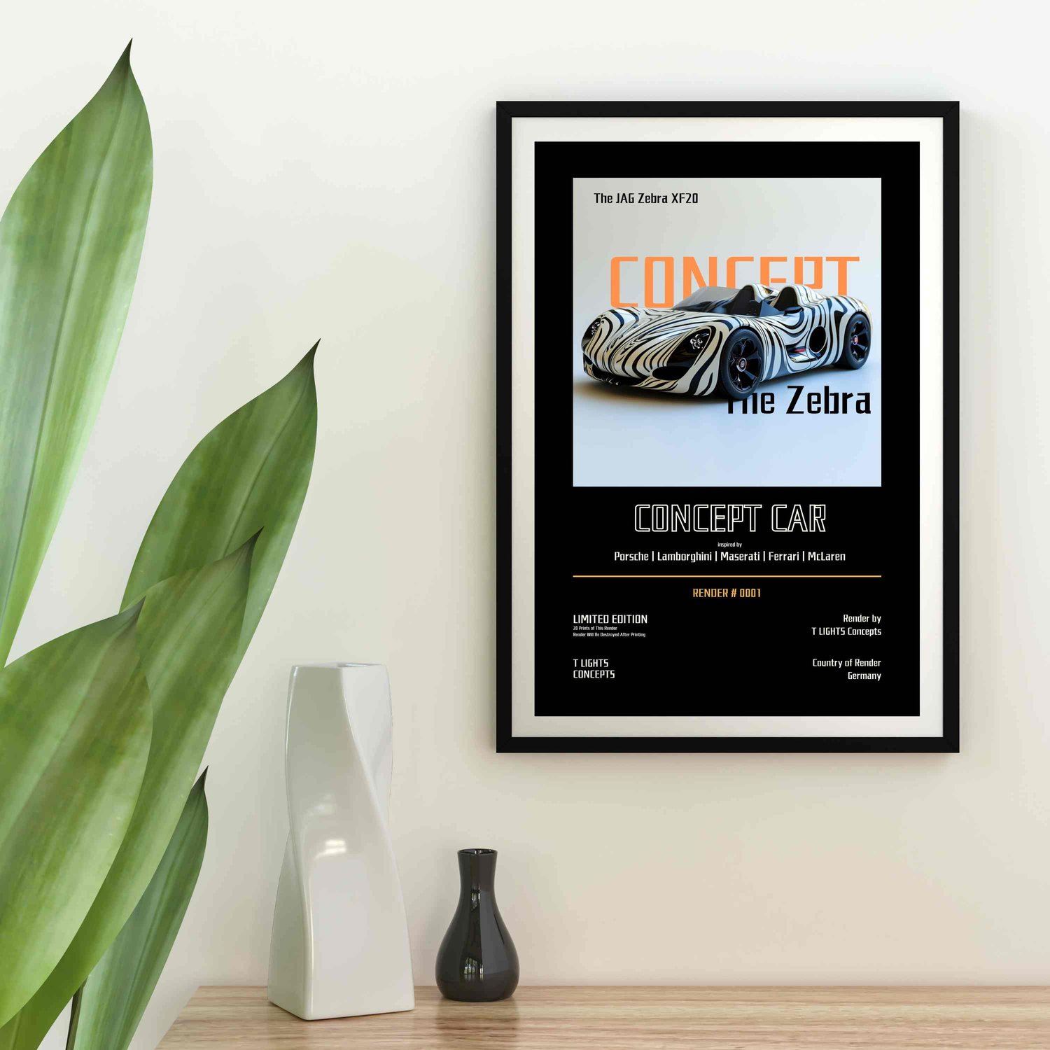 Concept Racecar - Glossy Poster #0001 - Payhip