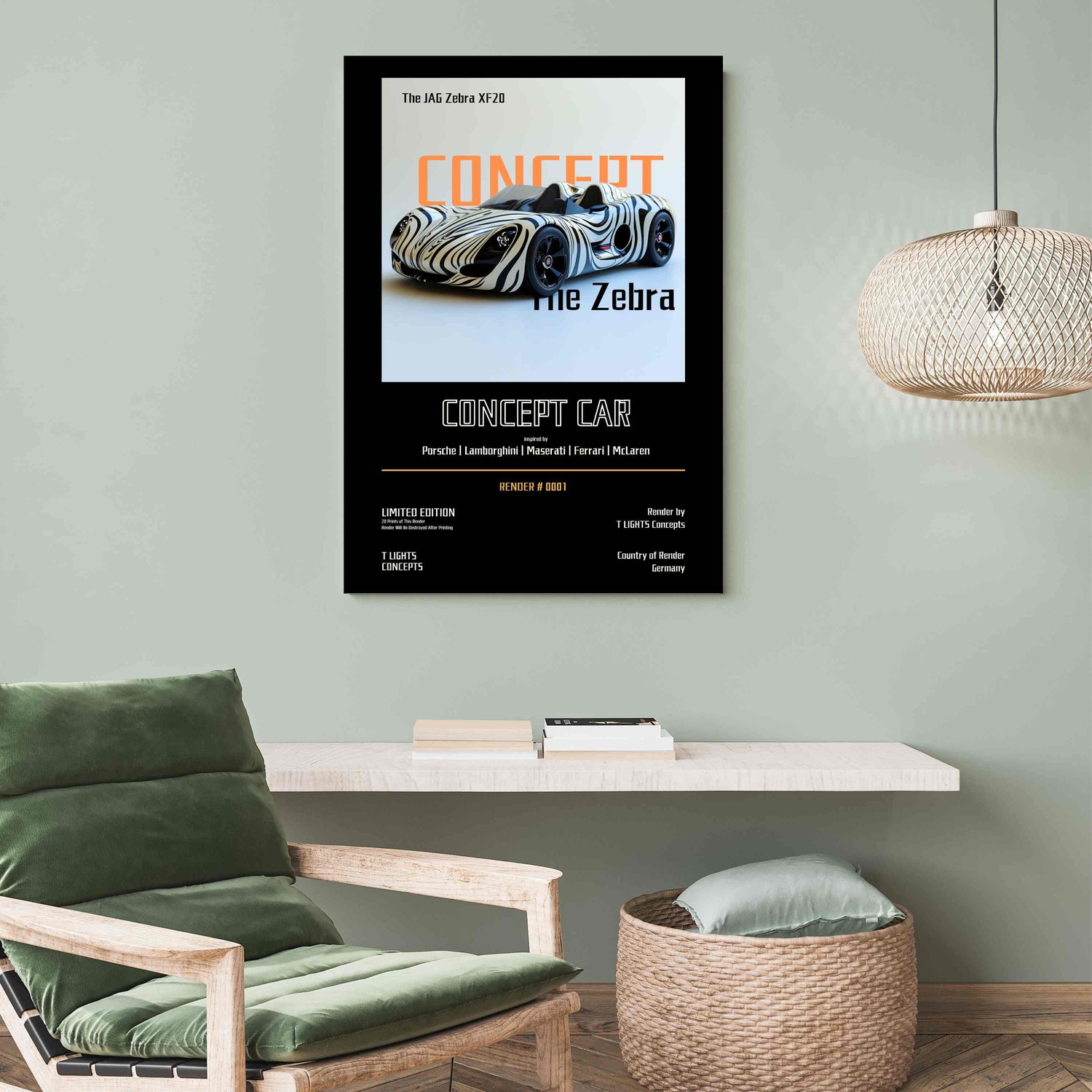 Concept Racecar - Glossy Poster #0001 - Payhip
