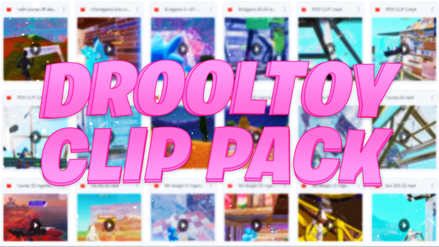 DROOLTOY STANDARD CLIP PACK (135 CLIPS) - Payhip