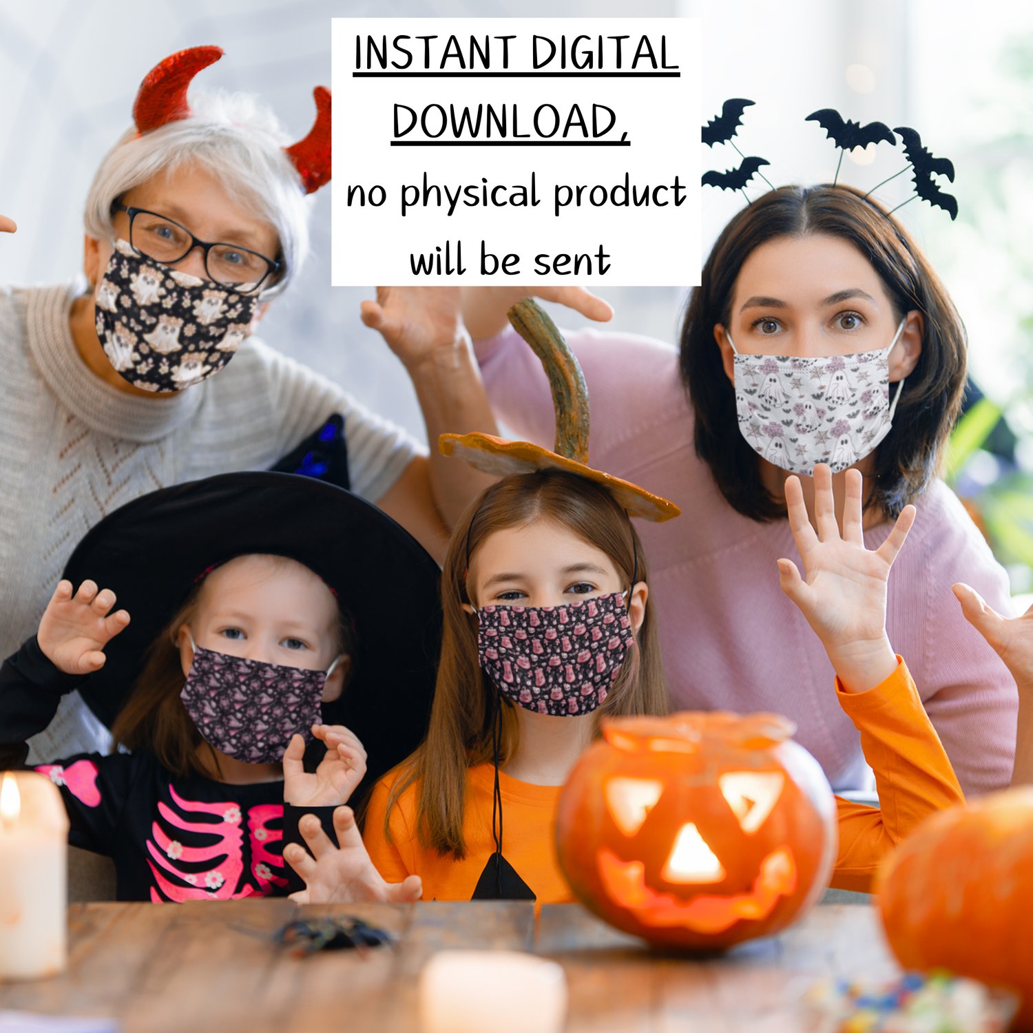 Boho Halloween Seamless Digital Patterns | 20 High-Quality Designs - Payhip