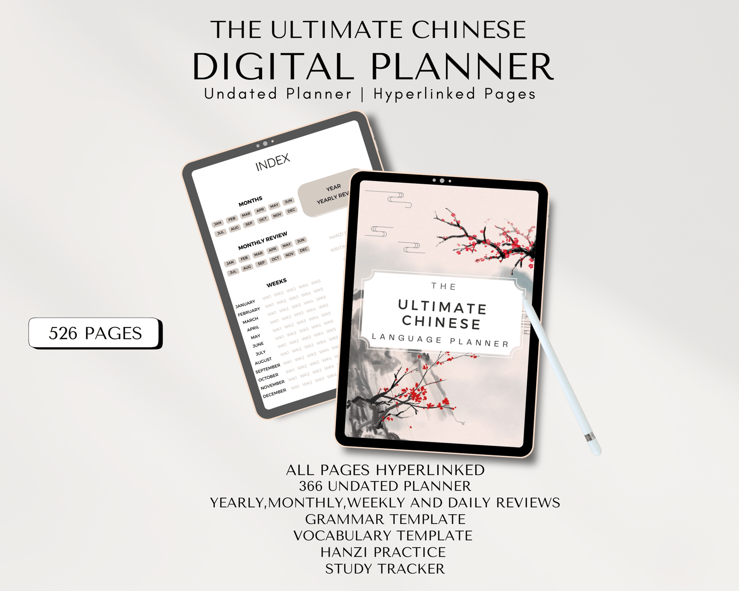 The Ultimate Chinese Study Planner - Payhip