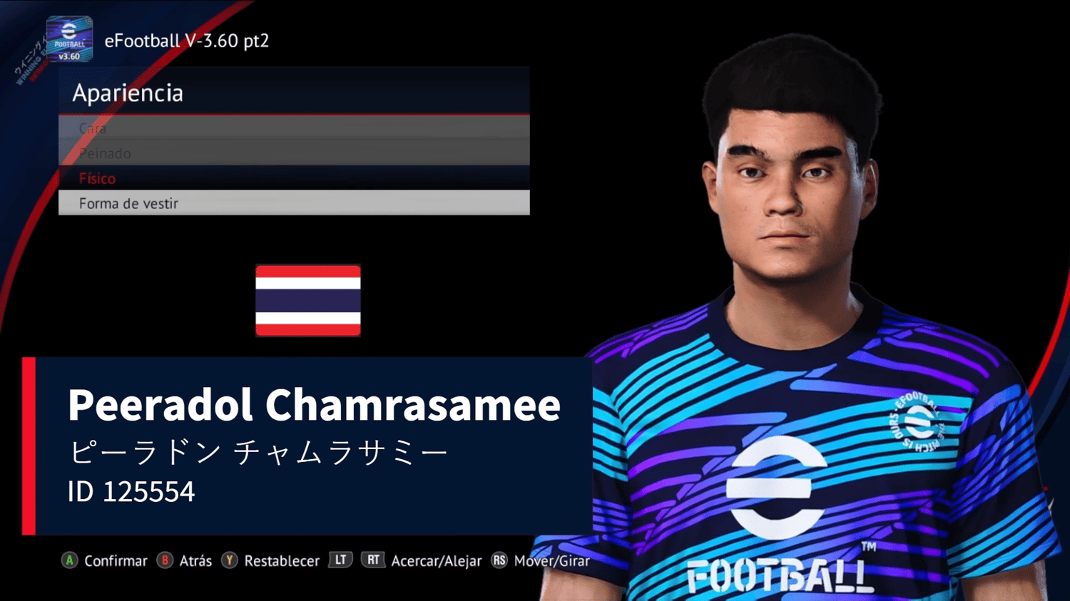 Peeradol Chamrasamee • eFootball v3.60 - Payhip