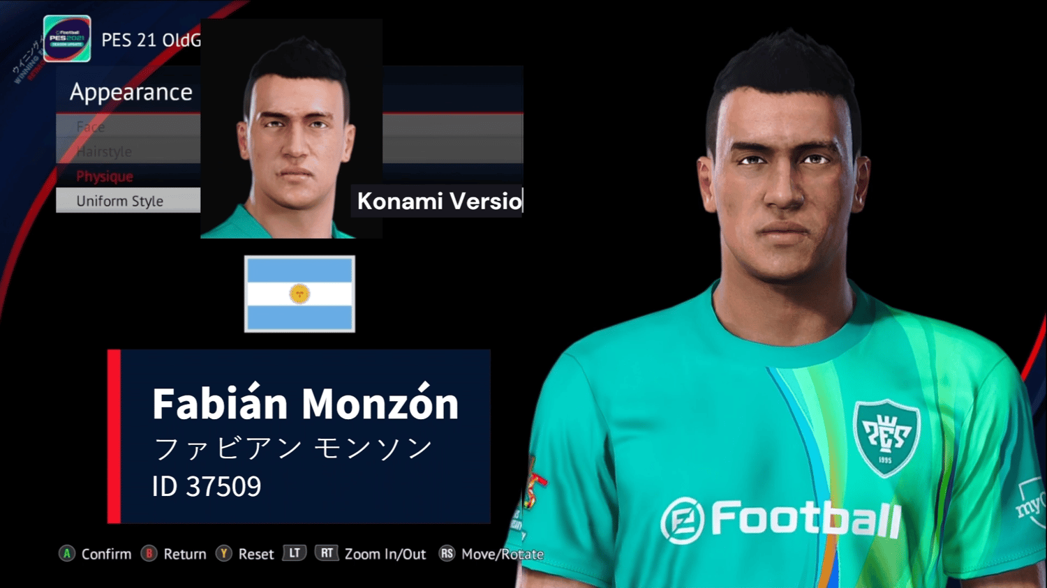 Fabián Monzón • PES 2021 OldGen Retexture - Payhip