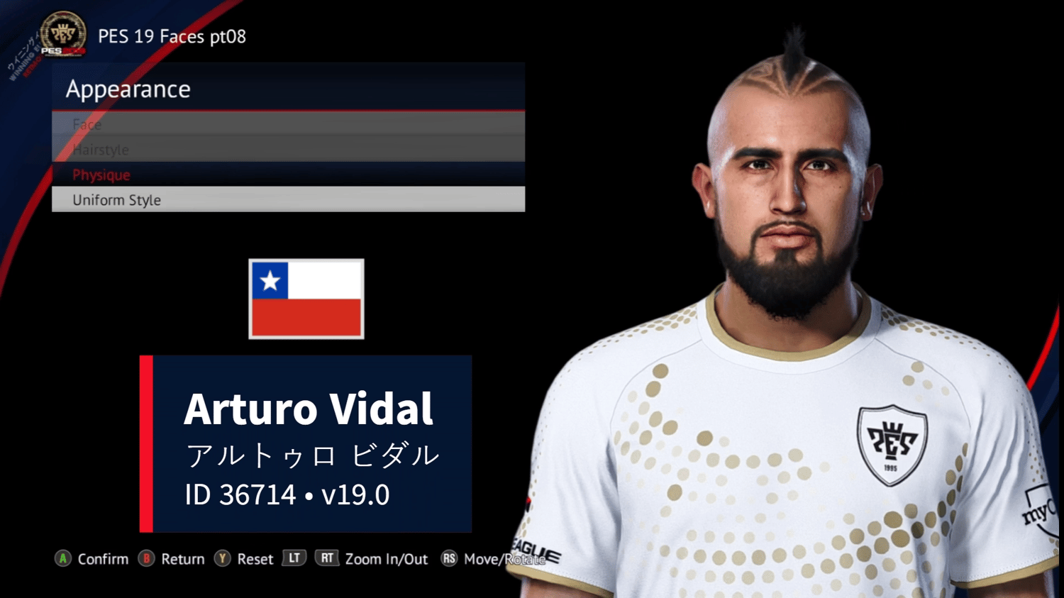 Arturo Vidal • PES 2019 Base Faces - Payhip