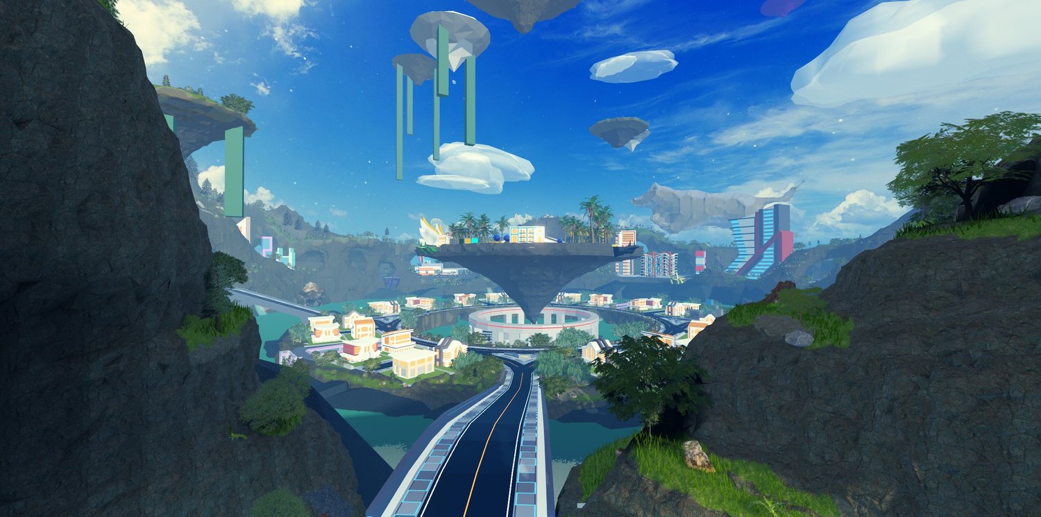 [ADVANCED] Futuristic Sci-Fi Lobby Roblox Map