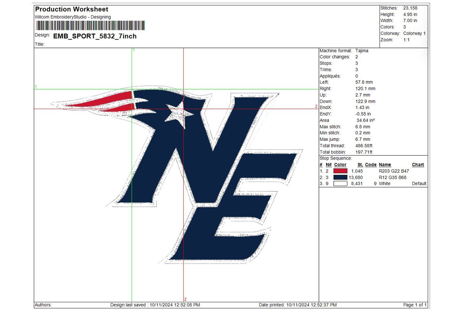 New England Patriots Machine Embroidery Design Files, NFL Patriots, NFL ...