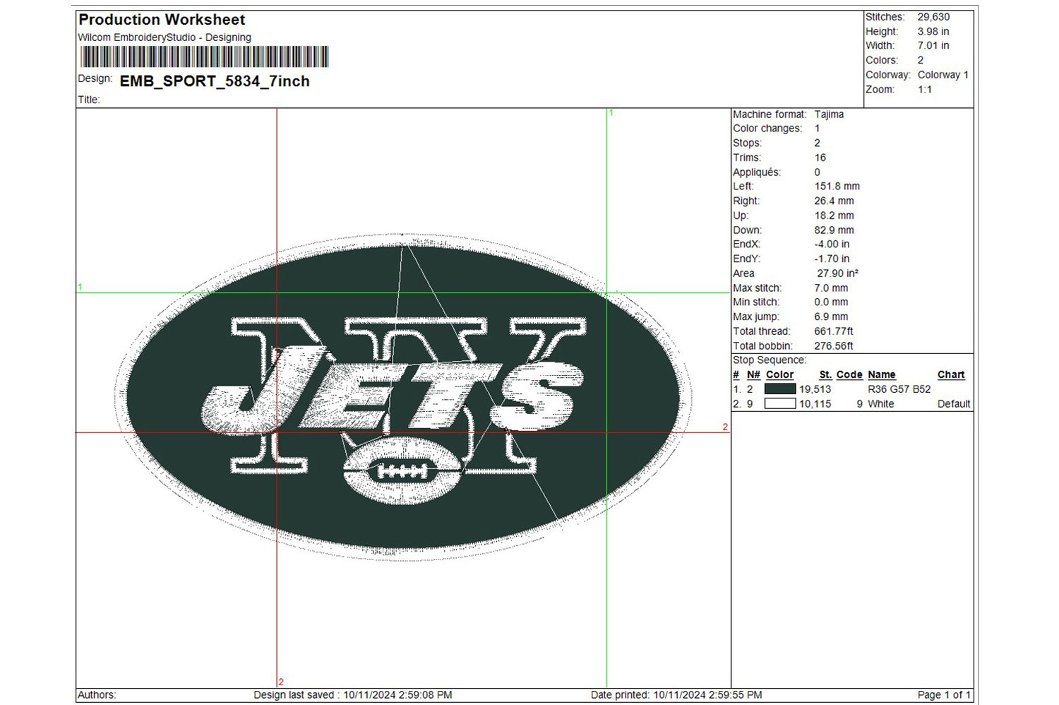 New York Jets Machine Embroidery Designs, NFL Jets, NFL Logo Embroidery ...