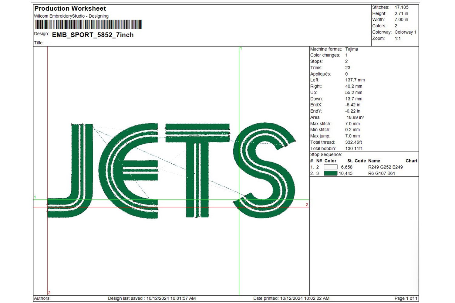 New York Jets Wordmark Logo Embroidery Design Files, NFL Jets, NFL Logo ...