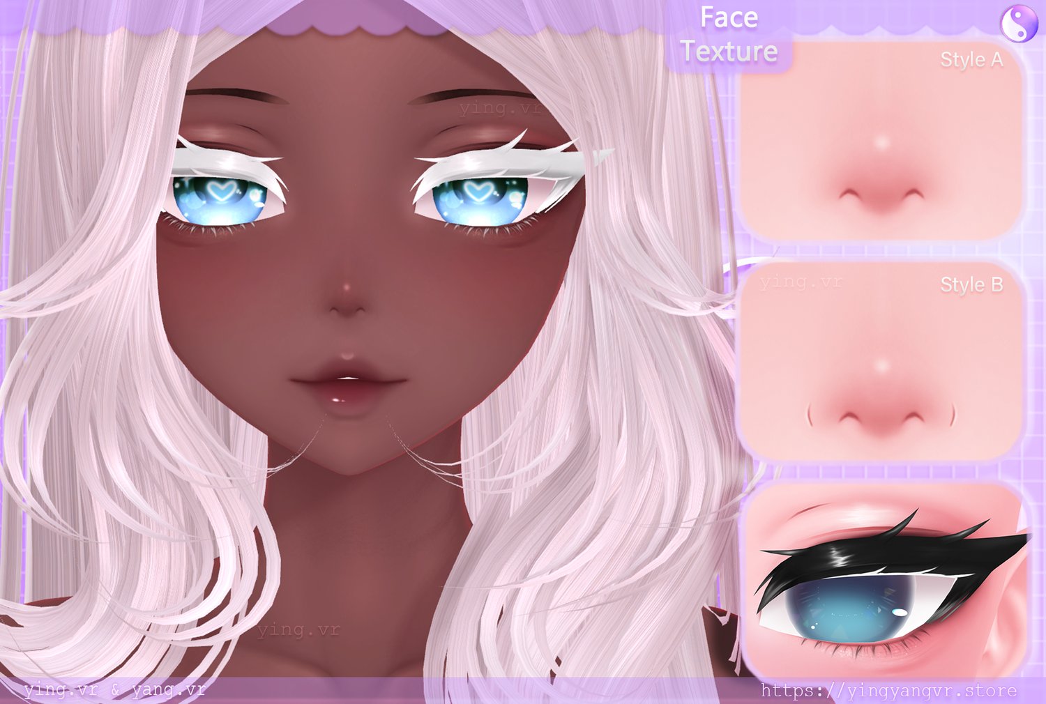 Face Texture - Starlight Head