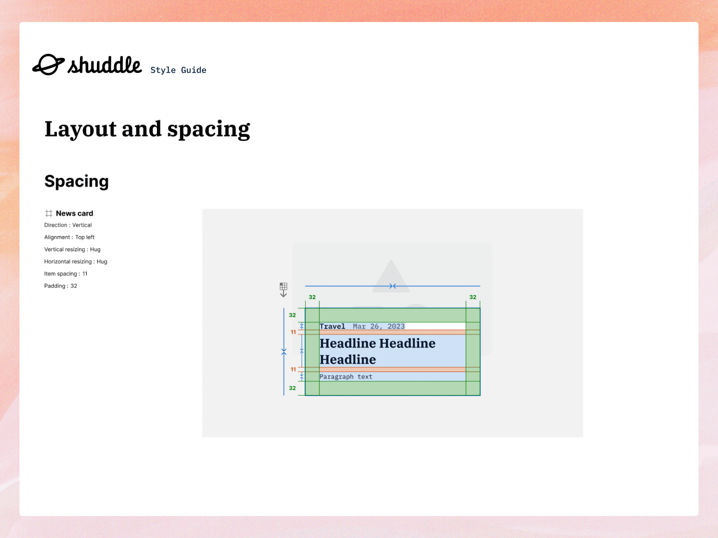 Shuddle Design System