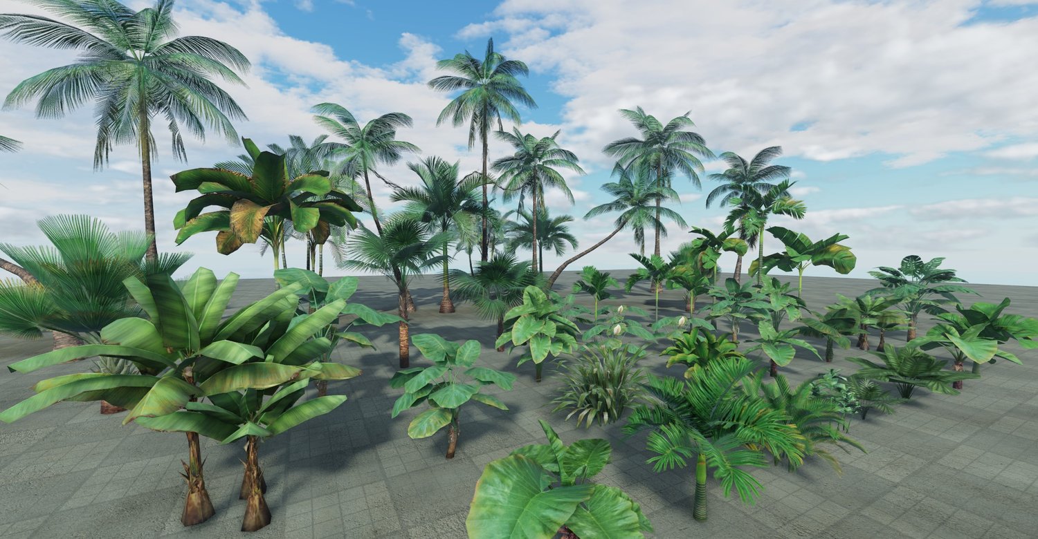 [Optimized] Realistic Tropical Jungle Roblox Nature Pack