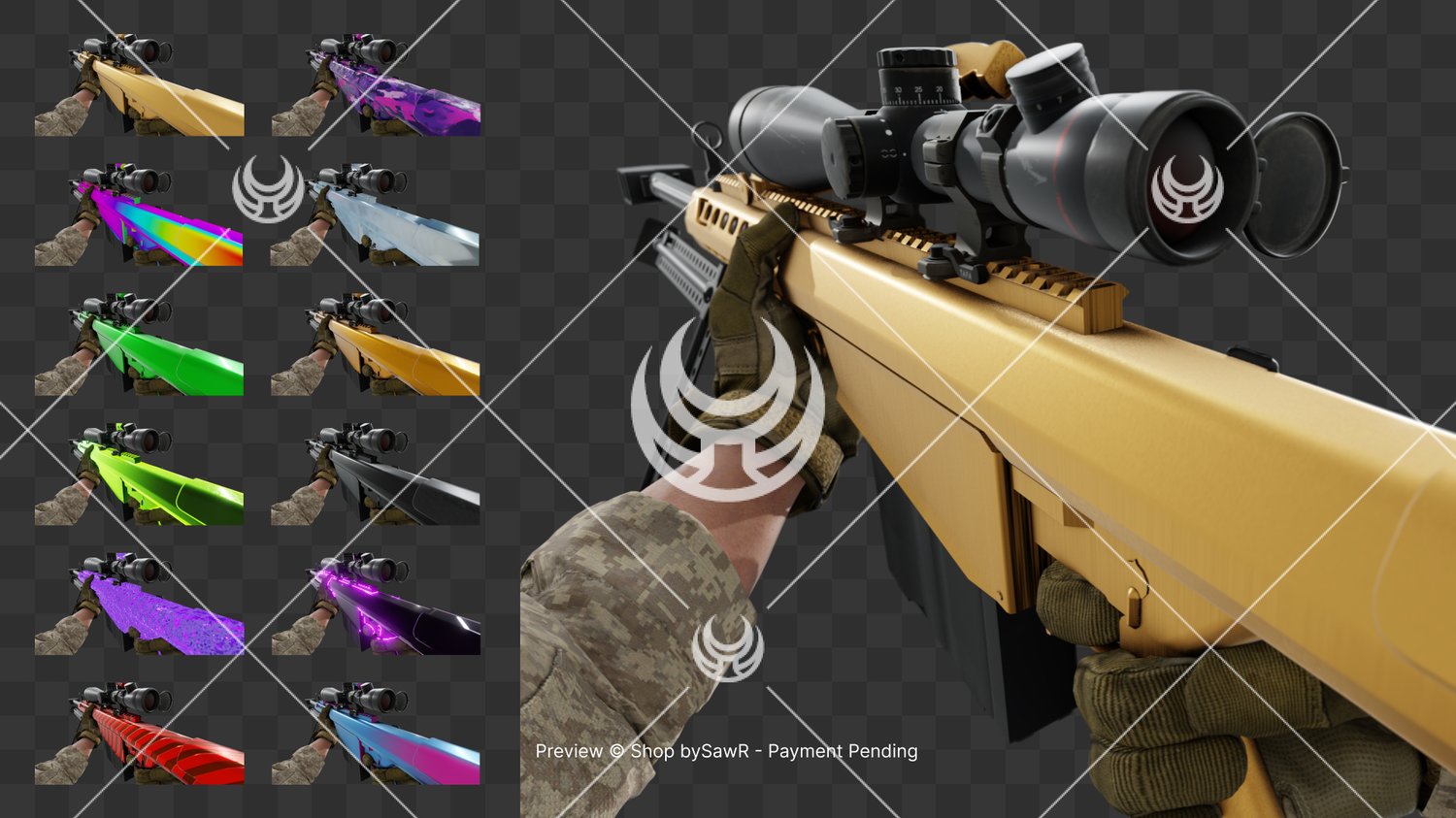 AMR Mod 4 Render Pack (14 )