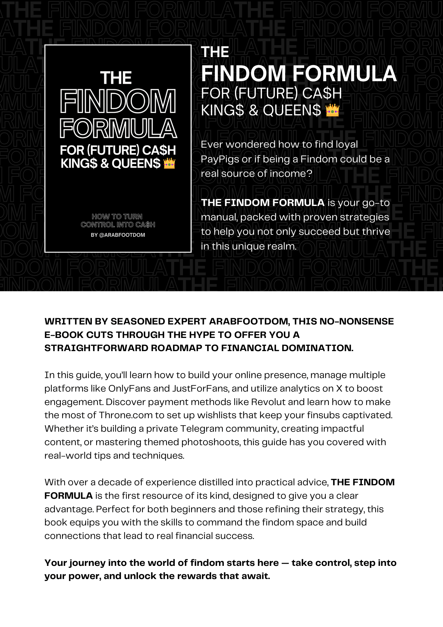 The Findom Formula eBook