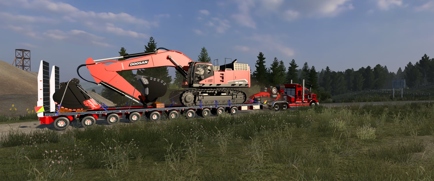 ATS Trailer Mods: Alsorts Of Heavy Haul Floats